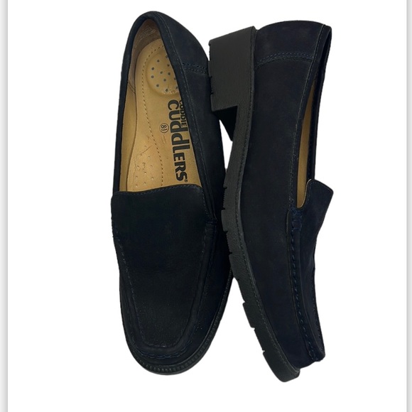 Cobbie Cuddlers | Shoes | Cobbie Cuddlers Womens Dark Navy Blue Suede ...